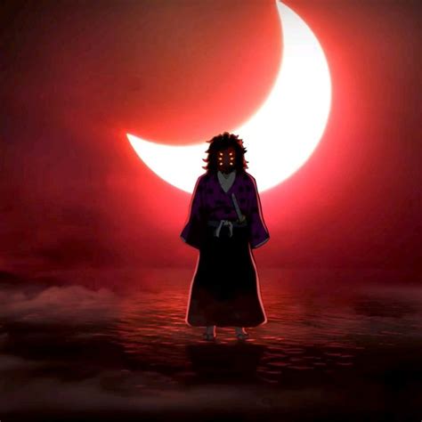 Undefeatable Upper Moon Demon Kokoshibo Michikatsu Tsugikuni Kokushibo Moon Pose Kokushibo