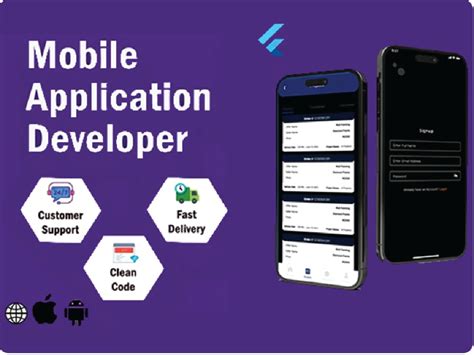 flutter developer android and ios app developer with flutter and