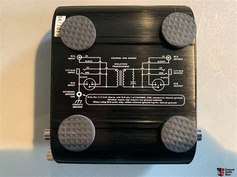 Art Dti Dual Input Inline Transformer Isolator Box With Balanced Xlr And Unbalanced Phono