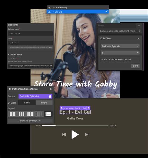 Webflow Cms Audio Player Supersparks