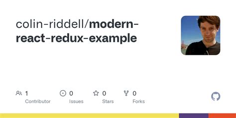 Github Colin Riddell Modern React Redux Example