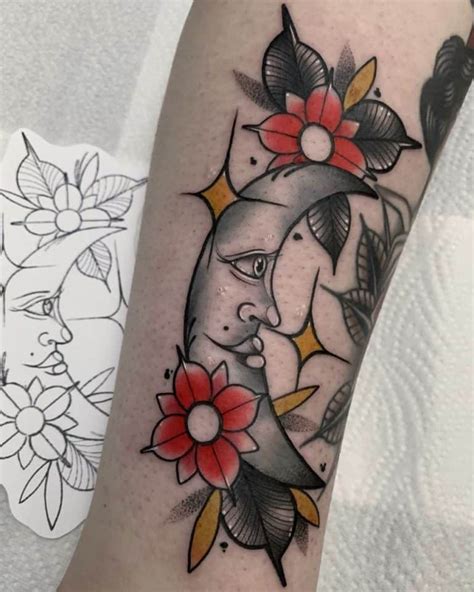 Cool Crescent Moon Tattoo Ideas And Their Meaning