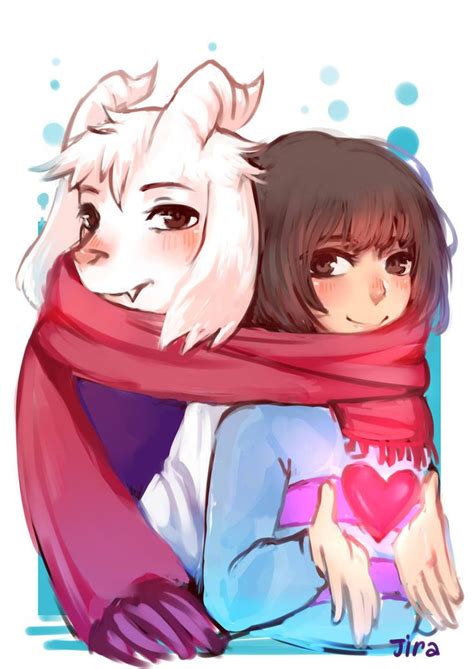 Undertale Fa Asriel And Frisk By Jiranun1 On Deviantart Undertale