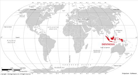 Where Is Indonesia Located Indonesia On World Map