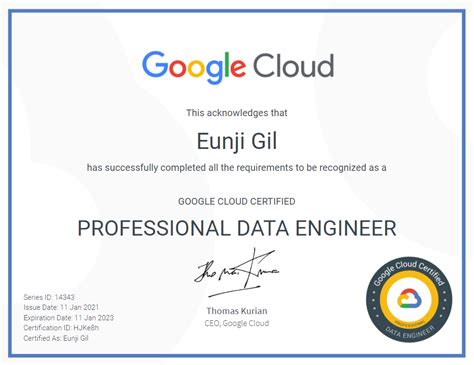 [gcp] Professional Data Engineer 자격증 취득 후기 🌸