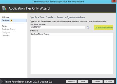 Chamindas Devops Journey With Msft Cloning Your Tfs Server Part 03 Configuring The At