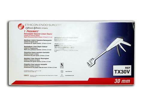 Tx60b Ethicon Proximate Linear Stapler 60mm Each