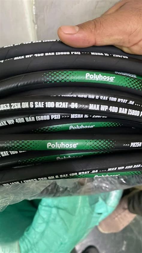 Rubber Poly Hose 14 R2 For Industrial At ₹ 126meter In Ahmedabad