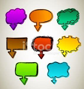 Hand Draw Chat Bubbles Stock Vector Royalty Free FreeImages