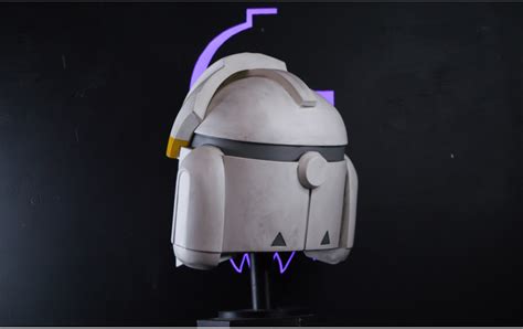 Clone Pilot Oddball 212th Attack Battalion Gunship Helmet Cw Premium Replica By Samoilovart