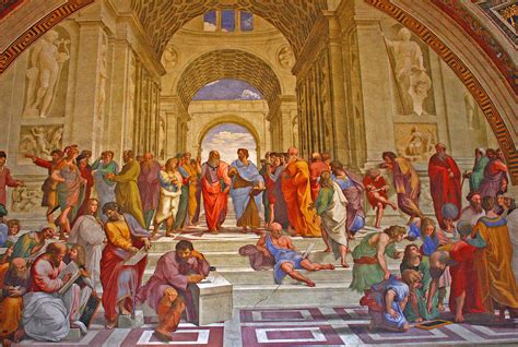 Raphael The School Of Athens The School Of Athens Fresco… Flickr