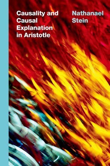 Causality And Causal Explanation In Aristotle Department Of Philosophy