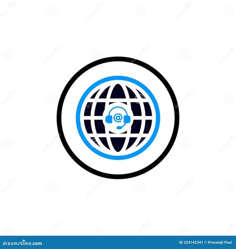 Creative Contact Us Icon Vector Stock Vector Illustration Of Service Call 224142341