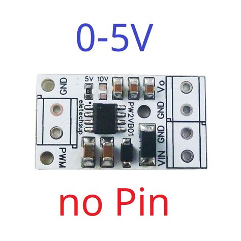 Maoxia PWM To DAC Converter Input Pulse Signal Output V V Voltage Analog For Arduiuo