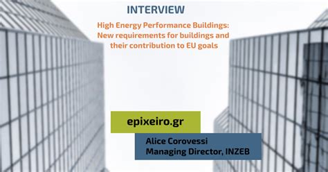 High Energy Performance Buildings New Requirements For Buildings And Their Contribution To Eu