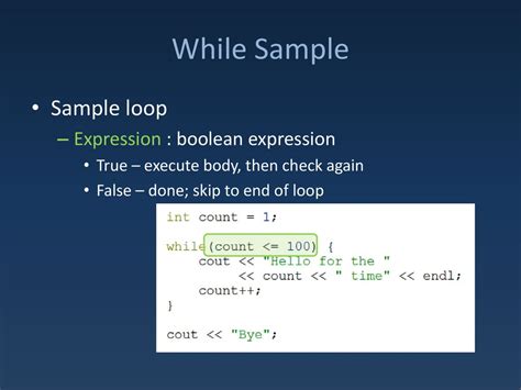 Iteration With While You Can Say That Again Ppt Download