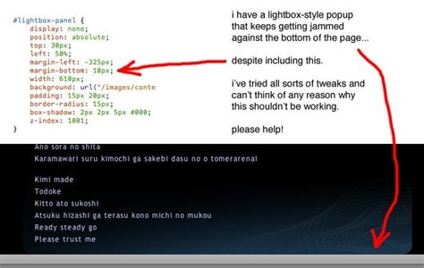Css Help Margin Bottom Not Working This Ones Driving Me Nuts Rcss