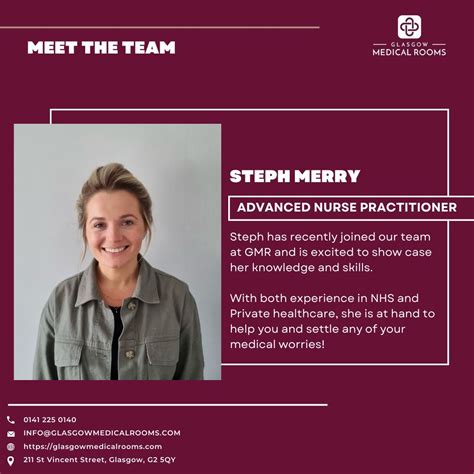 Glasgow Medical Rooms On Linkedin Welcome Steph She Offers A Wide Range Of Services Including