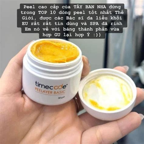 Peel Da Timecode Peelayer Basic 30g Cải Thiện Nám Sạm Da