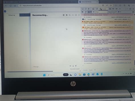 kore ai bot is not working on kore ai platform its just showing