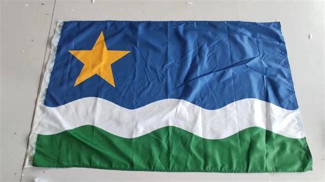 Minnesota North Star Flag All Weather Nylon 3x5 Feet Real Brass