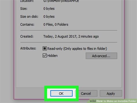 Ways To Make An Invisible Folder WikiHow