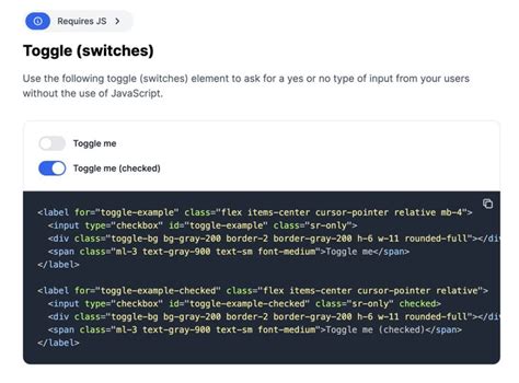 Building A Tailwind Css Toggleswitch Component Toggle Switch Ui