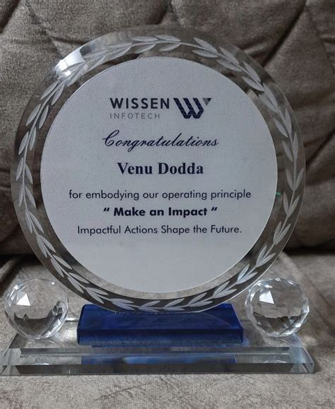 Venu Dodda On Linkedin I Am Delighted To Announce That I Have Received
