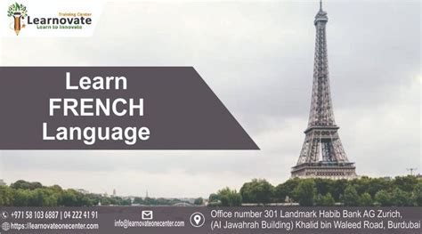 Learn Fench Language In Dubai French Language Learning French Language French Class