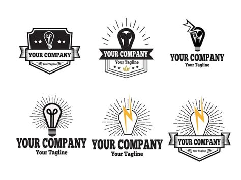 Premium Vector Eletical Logoset Of Gradient Electronics Logo Templates