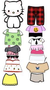 Hello Kitty Paper Dolls Free Printable