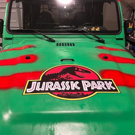 Jurassic Park Door Decal Jurassic World Door Decals Rlpye
