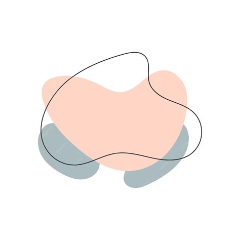 Premium Vector Colored Vector Abstract Blobs Texture