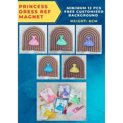 Princess Ref Magnets Princess Dress Barbie Dress Ref Magnets For