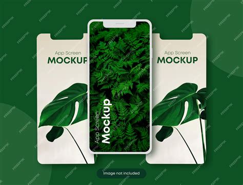 Premium Psd App Ui Mockup Interface On Mobile Phone Display