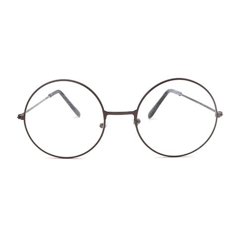 Retro Light Chic Circular Flat Mirror Glasses Circ Grandado