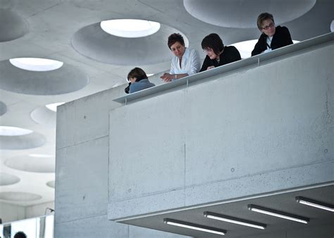The Forum Auditorium At Eckenberg Gymnasium By Ecker Architekten