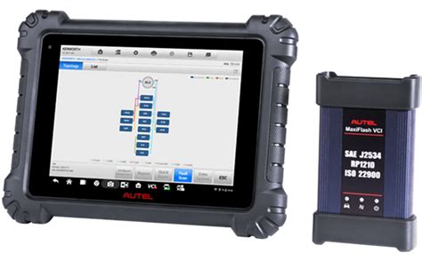 Autel Usa Ms909cv Maxisys Heavy Duty Scan Tool Kit Diagnostic Tablet