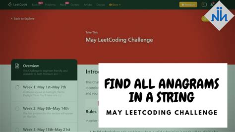 Find All Anagrams In A String Leetcode C Code Explanation Youtube