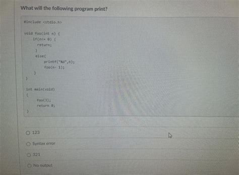 Solved Question 1 What would the following code fragment | Chegg.com