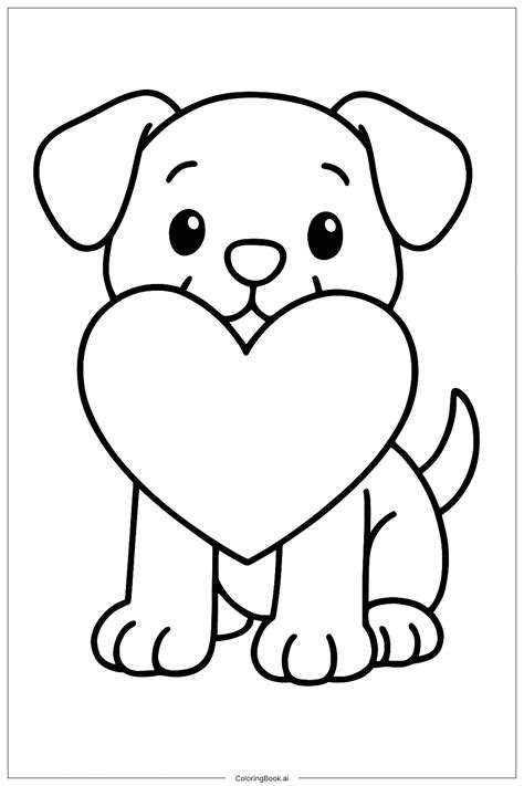 강아지 색칠공부 53장 무료 Pdf・png 출력