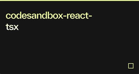 Validate Examples Codesandbox
