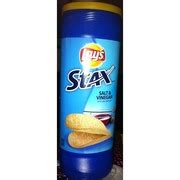 Lays Stax Potato Chips Salt And Vinegar Calories Nutrition Analysis