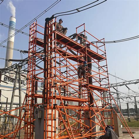 Foldable Mobile Frp Mobile Scaffolding High Safety