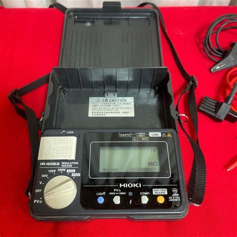Yahoo オークション 絶縁抵抗計 日置 Ir4053