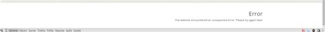Debugging How Can I Prevent Error Messages To Be Shown To Anonymous