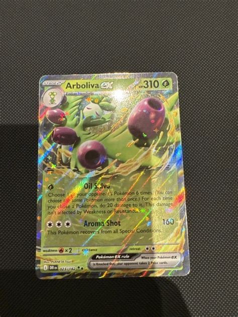 Arboliva Ex 023182 Sandv Destined Rivals Pokémon Card Double Rare Holo £