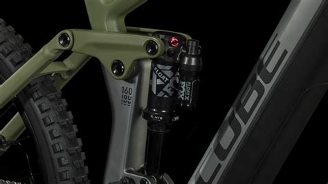 Buy The New Cube Stereo Hybrid 160 Hpc Tm 2023 Grey Olive Emtb With Free Shipping Freeborn Bikes