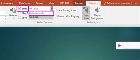 Powerpoint Slideshow Automatically Play