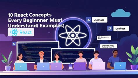 10 React Concepts Every Beginner Must Understand With Examples By